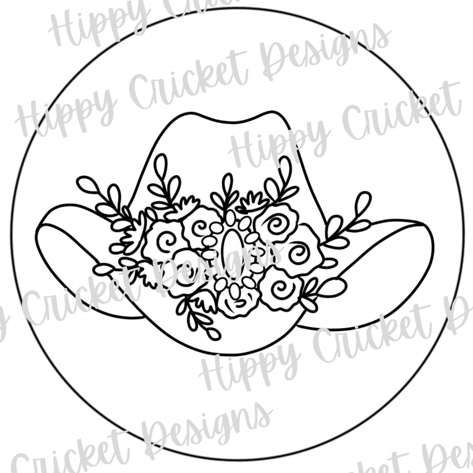 Cowboy Hat Printable Template